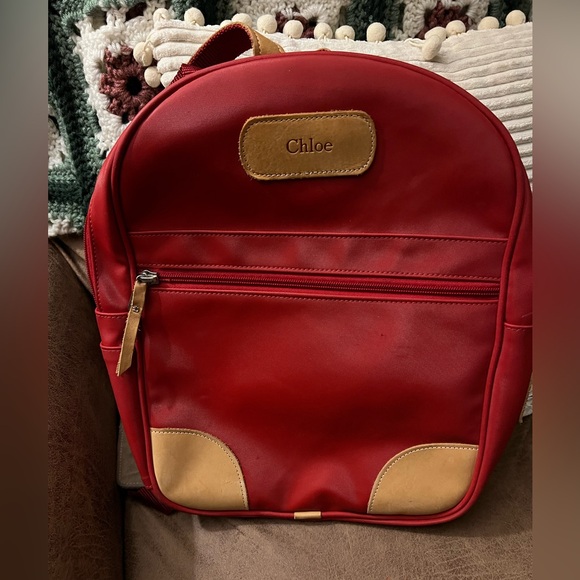 Jon Hart Design | Bags | Jon Hart Red Backpack | Poshmark